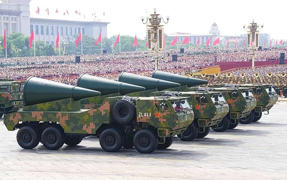 Satellite images reveal massive Chinese nuclear defence build-up