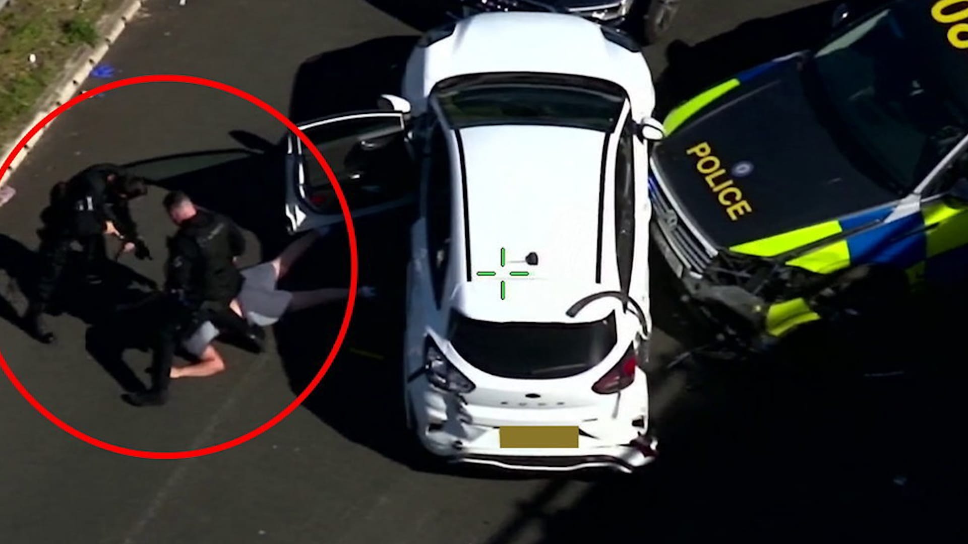 Rambo knife-wielding driver stopped by police after driving wrong way ...