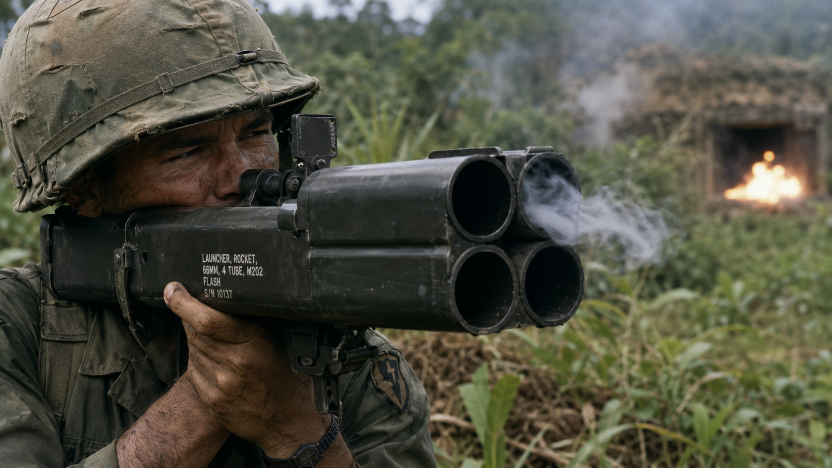 The Flash - America’s flamethrower rocket launcher from the Vietnam War