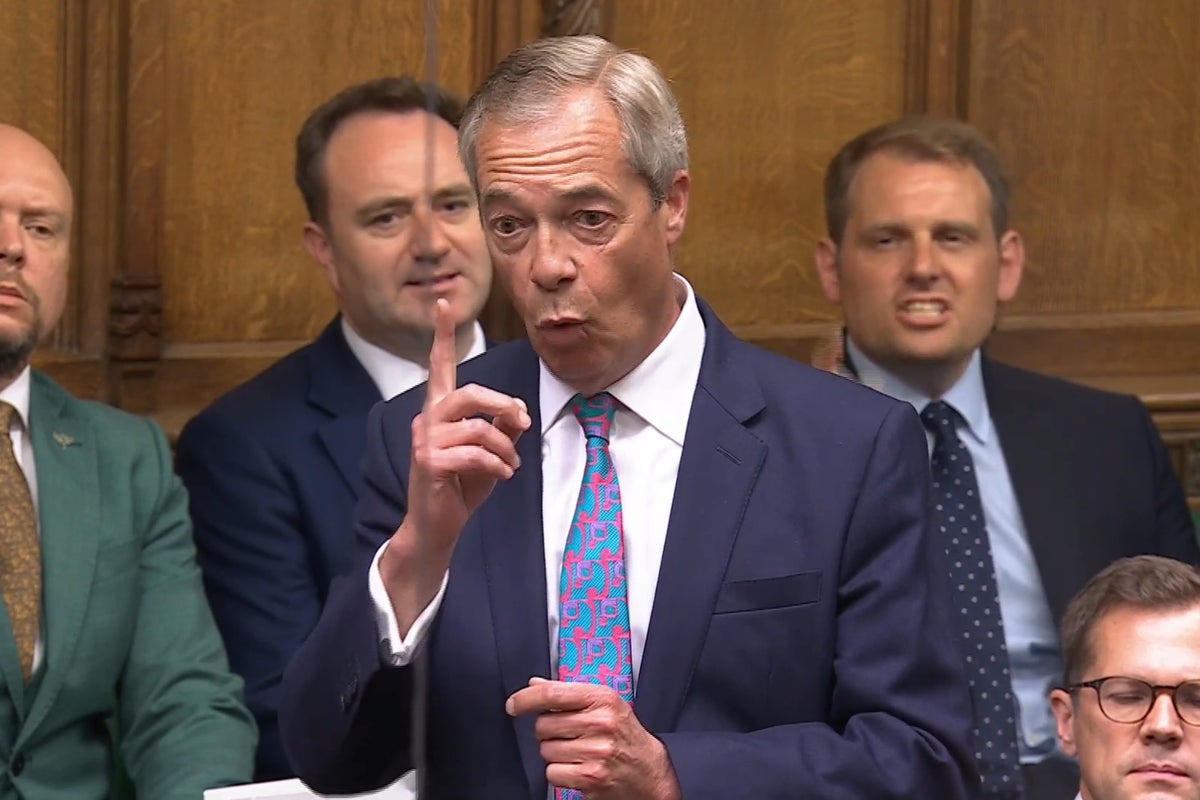 MPs erupt as Farage claims Britain dealing with two-tier policing