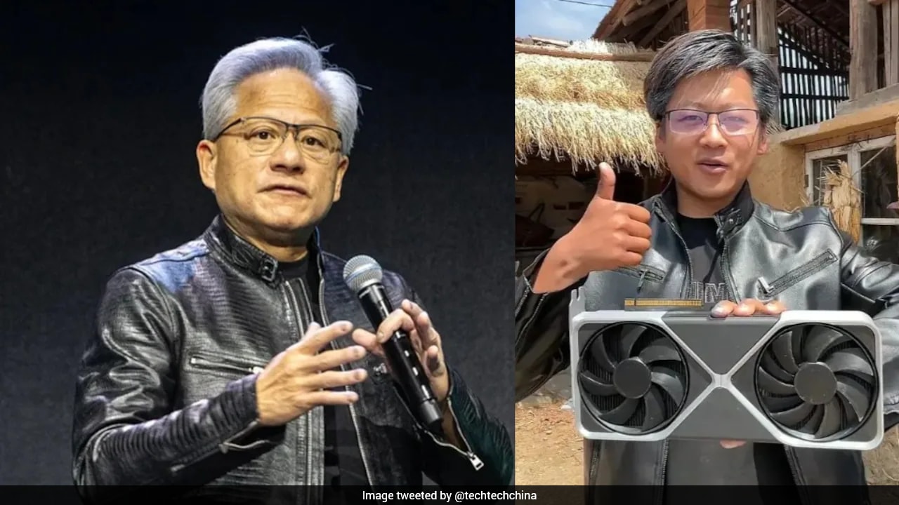 Chinese man uses Rs 1,500 to transform himself into Nvidia CEO, becomes ...