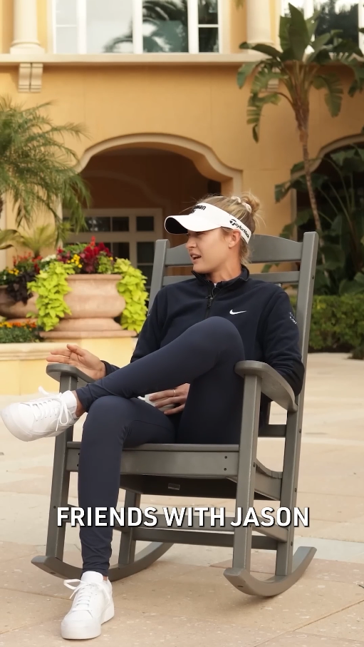 Nelly Korda explains how she found the right caddie