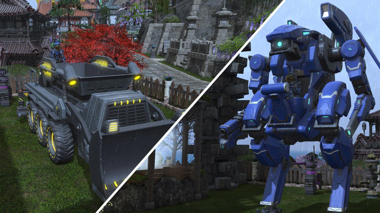How to get the excavating and loader mounts in FFXIV: Dawntrail