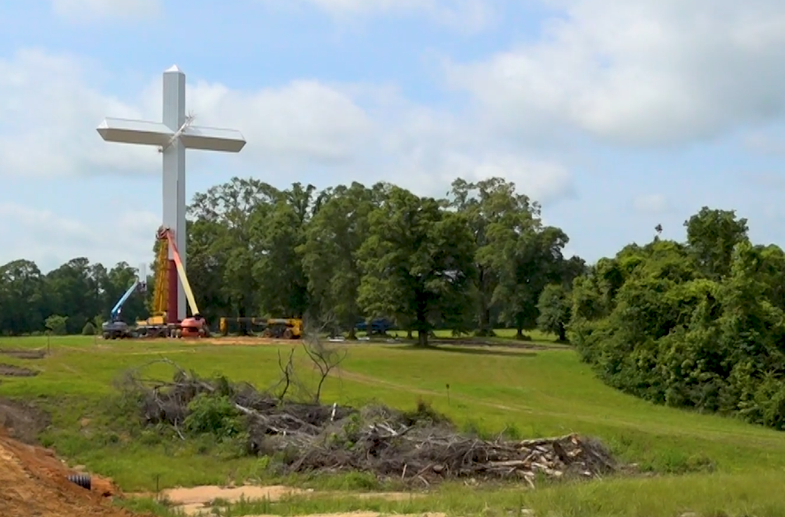 A symbol of love: Group in Greene County works to raise 120-foot cross ...