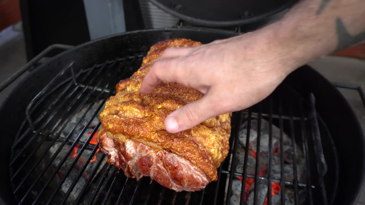 The old-school roast that lives or dies by its crackling