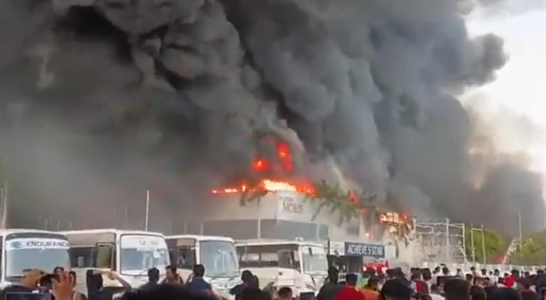 Tragedia en India: al menos 21 muertos por incendio en un hotel de la ...