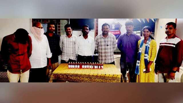 15 bottles of banned cough syrup seized in Hyderabad, two arrested