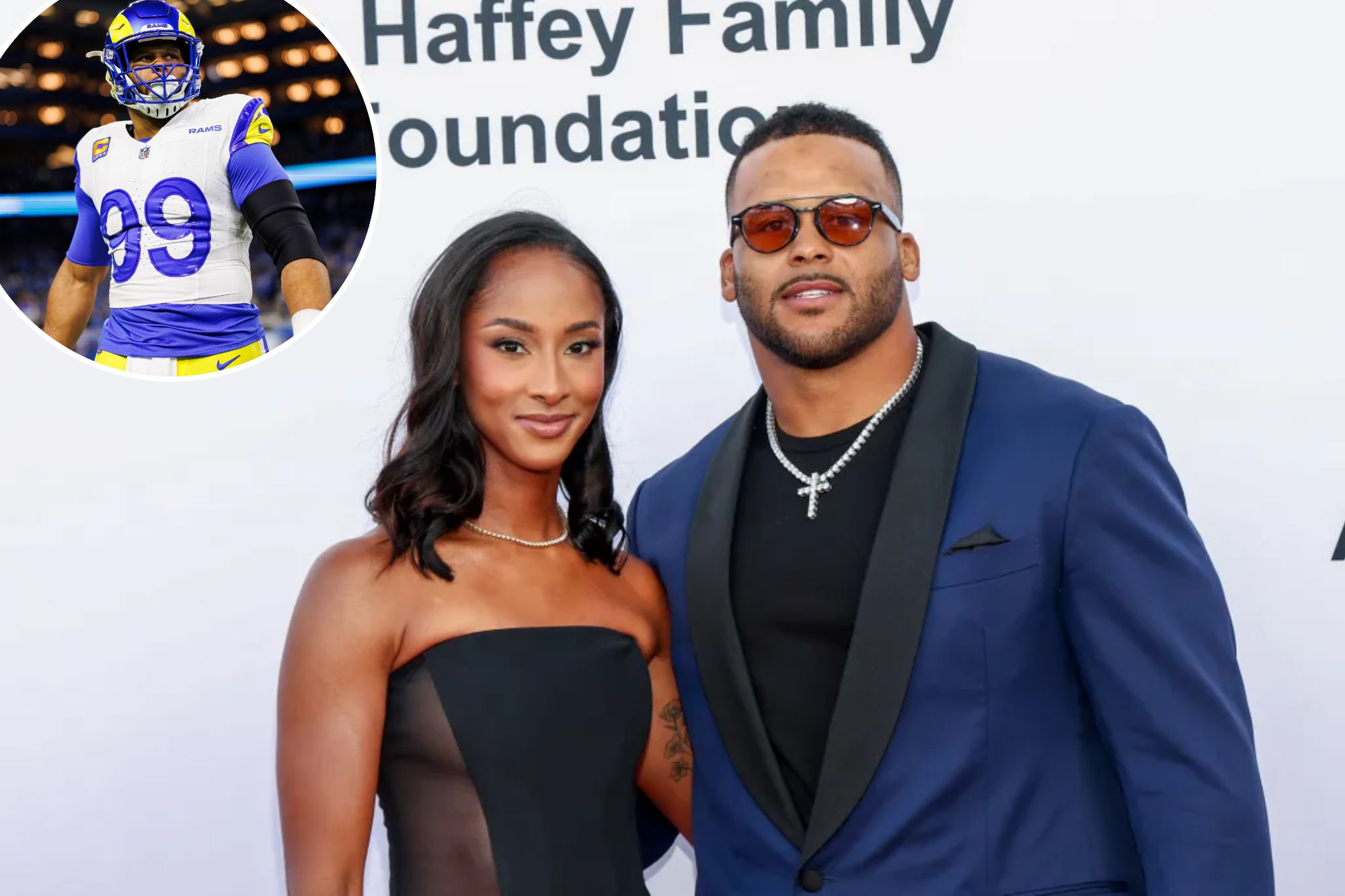 Aaron Donald’s wife has telling three-word response to unretirement talk