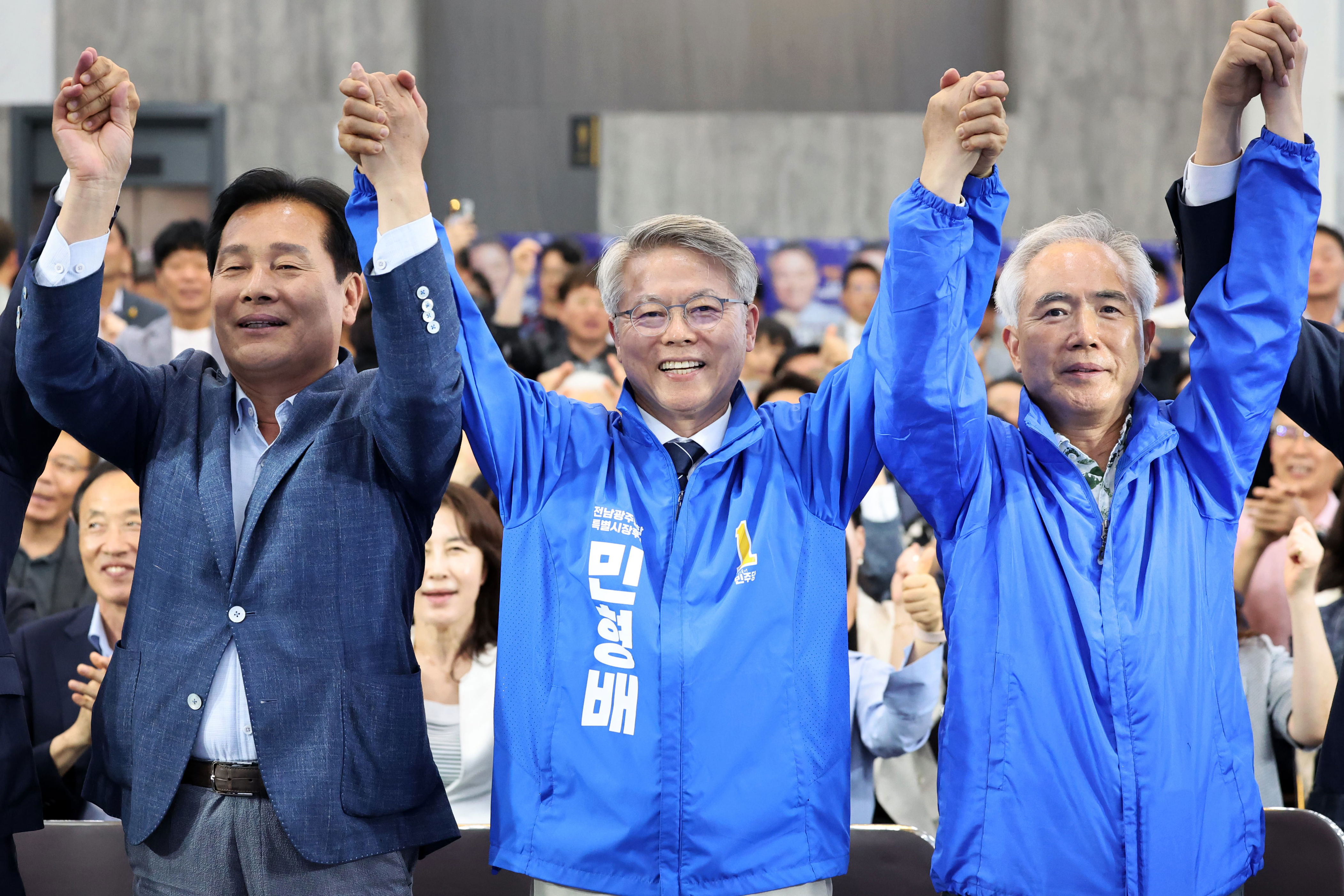 Democratic Party's Min Hyung-bae elected first Jeonnam-Gwangju special ...