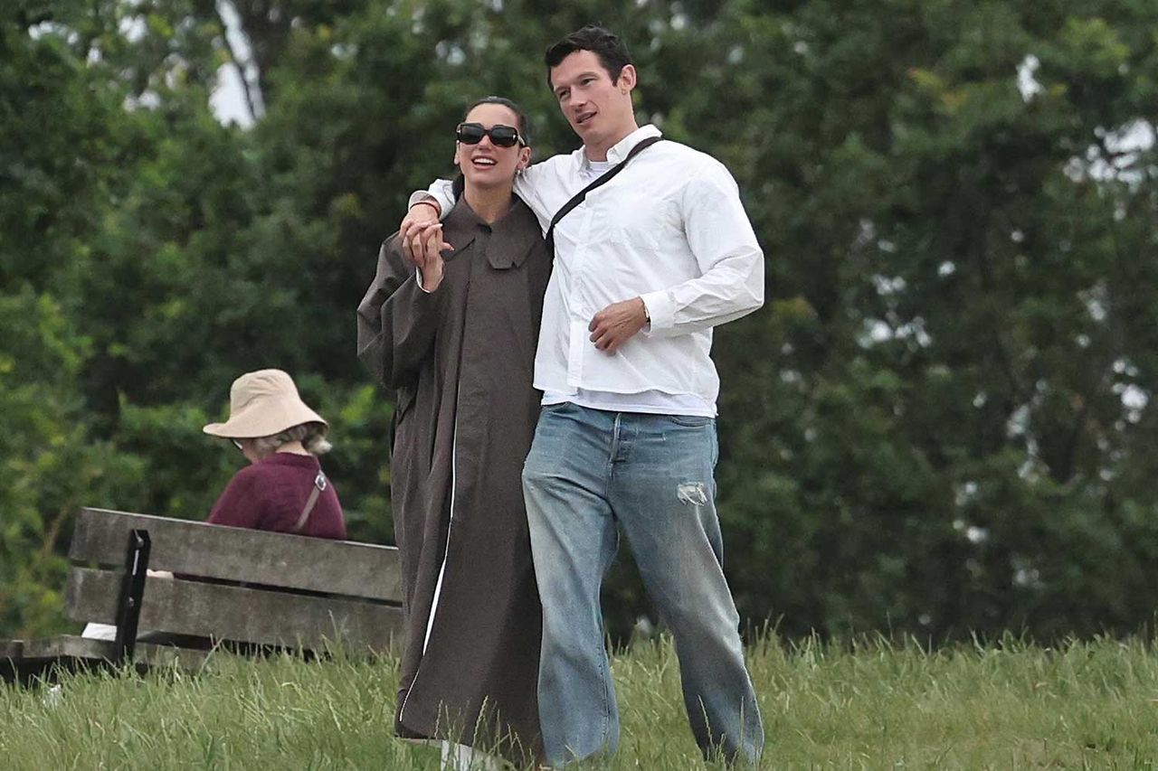 Dua Lipa and Callum Turner spotted out for first time since their ...