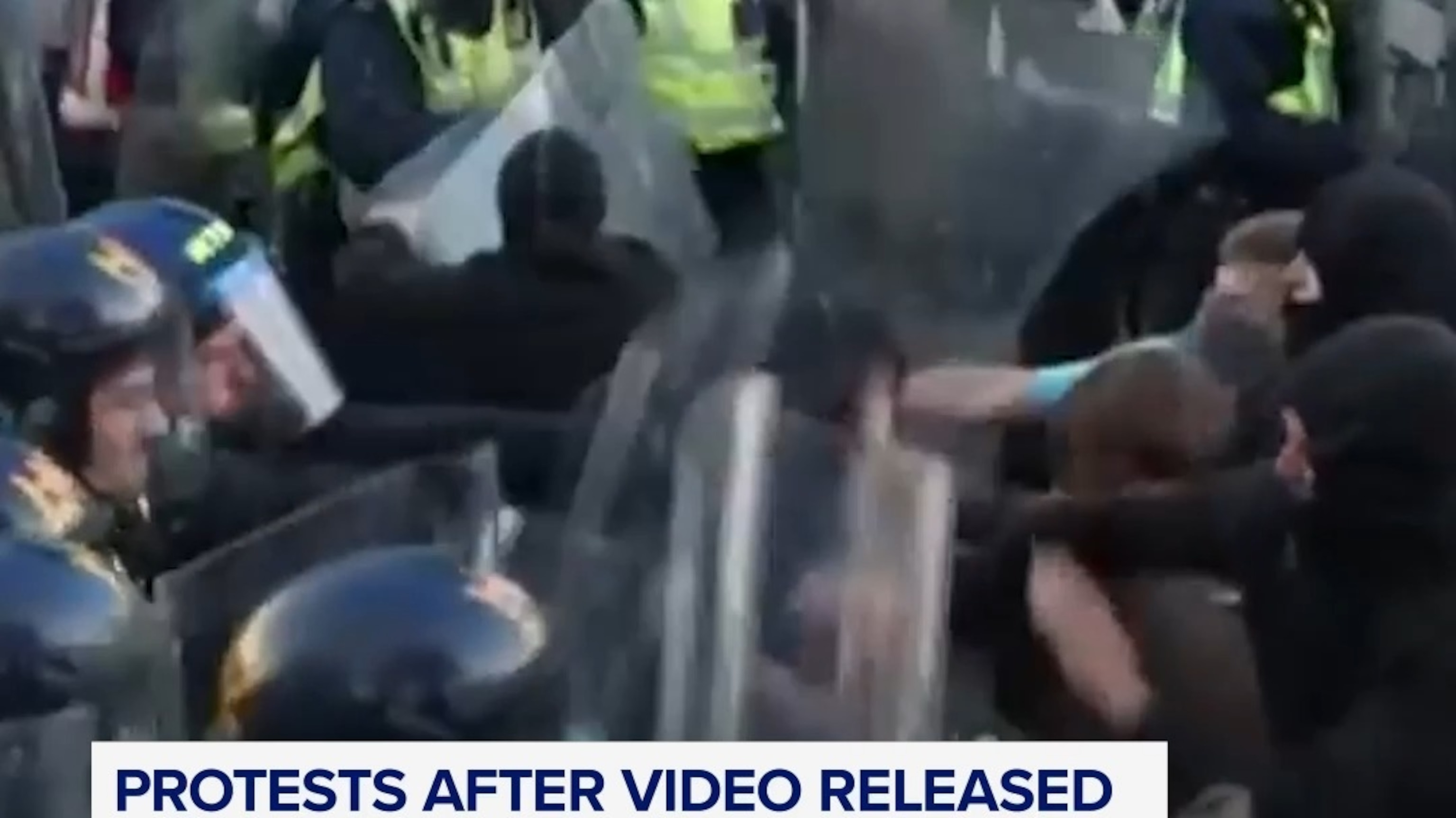 Protests after video released of UK police handcuffing teen who died ...