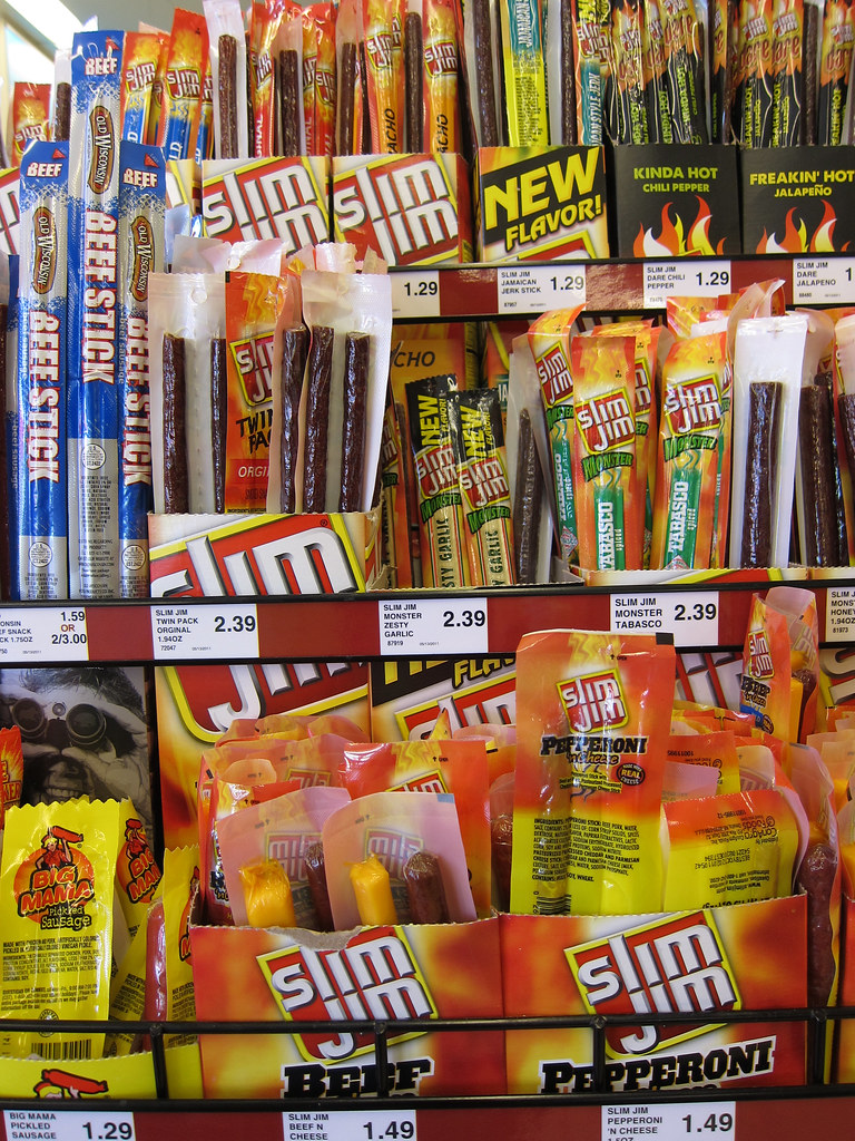 Classic gas station snacks from your childhood trips