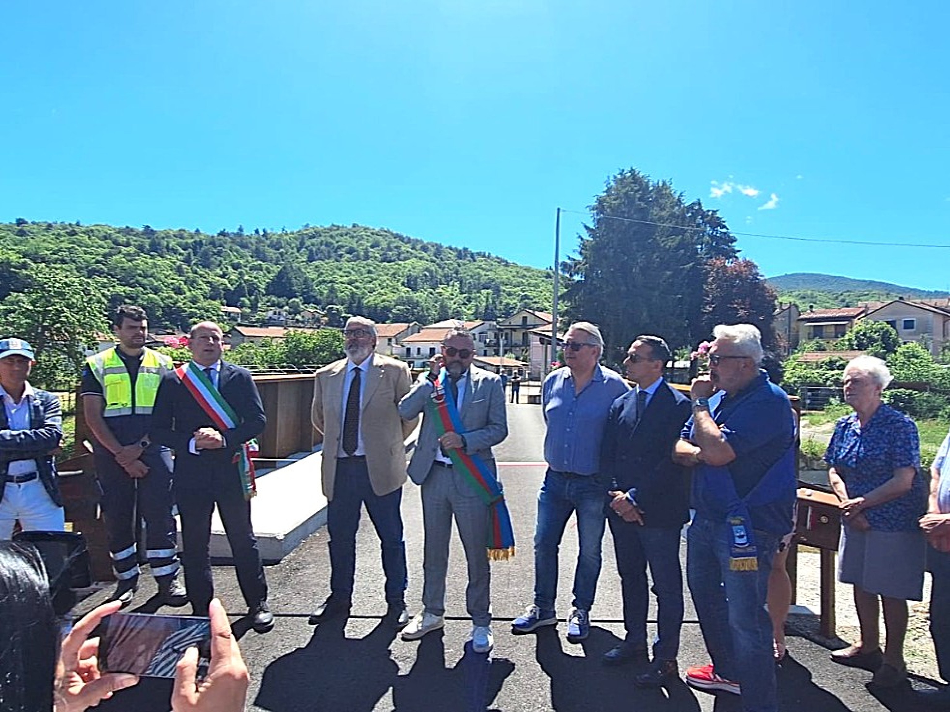 Inaugurato il ponte sul fiume Bormida a Mallare contro le alluvioni