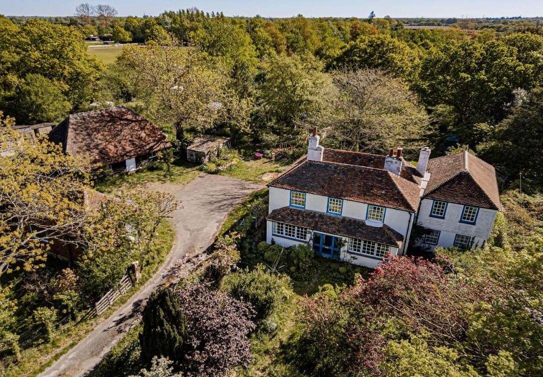 Former home of Bagpuss creator Peter Firmin, in Blean, Canterbury ...