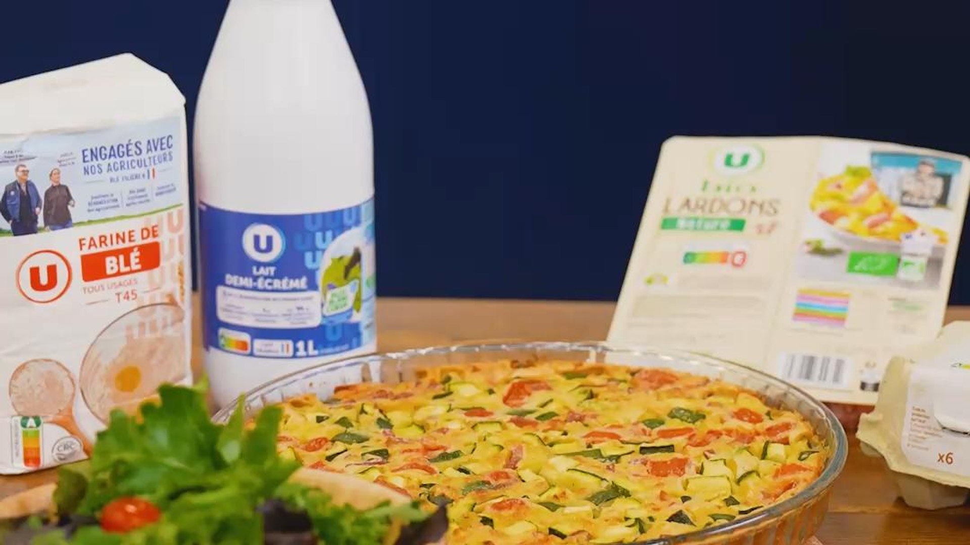 Quiche sans pâte