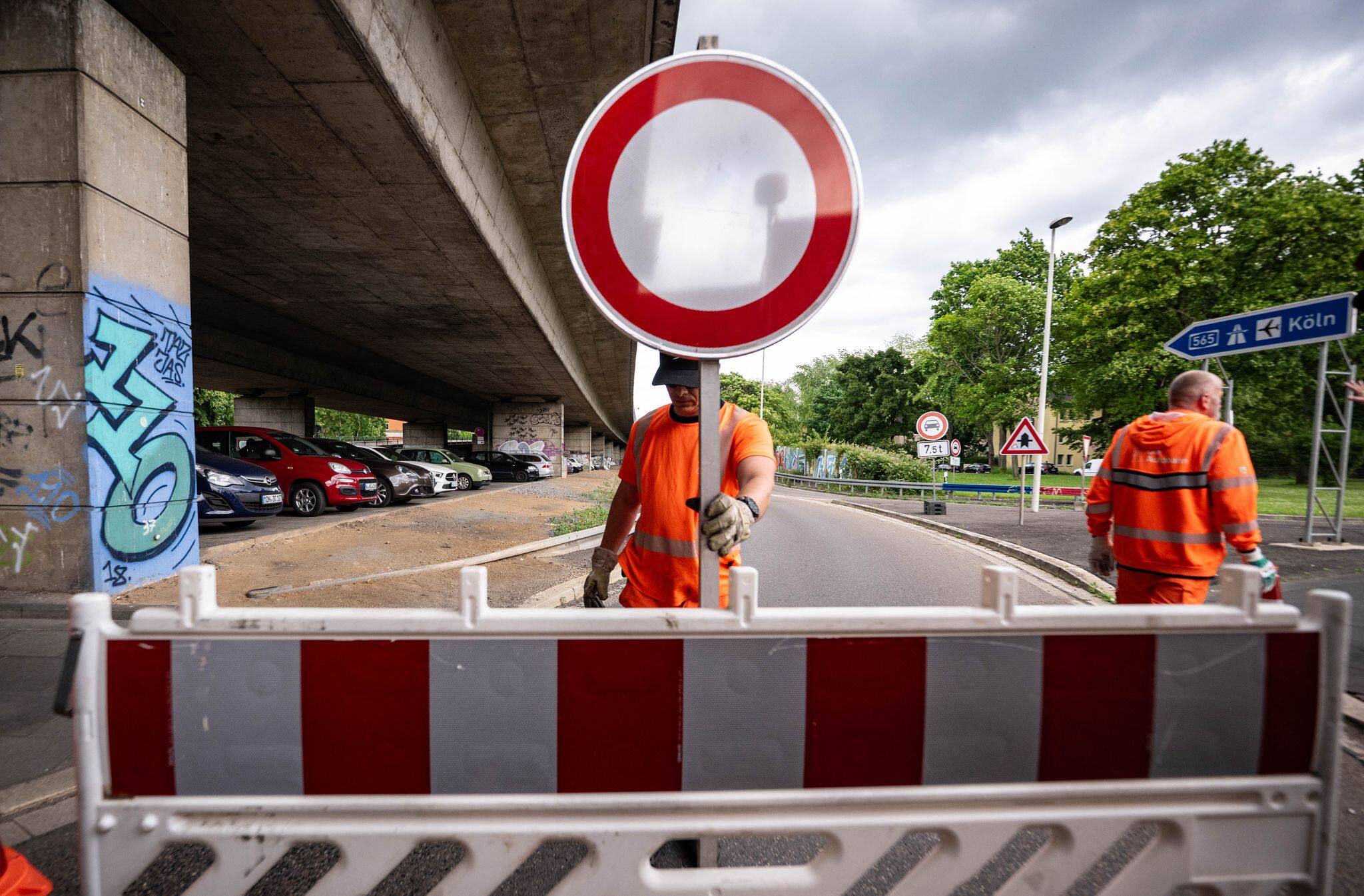 «Katastrophe»: Bonner Nordbrücke jetzt voll gesperrt