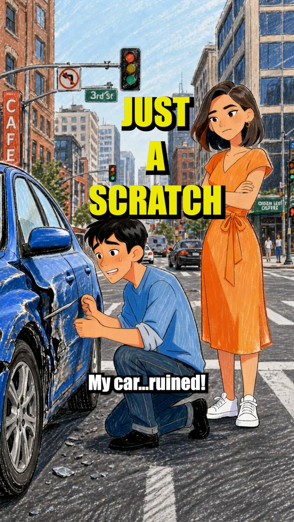 My lesser half - just a scratch