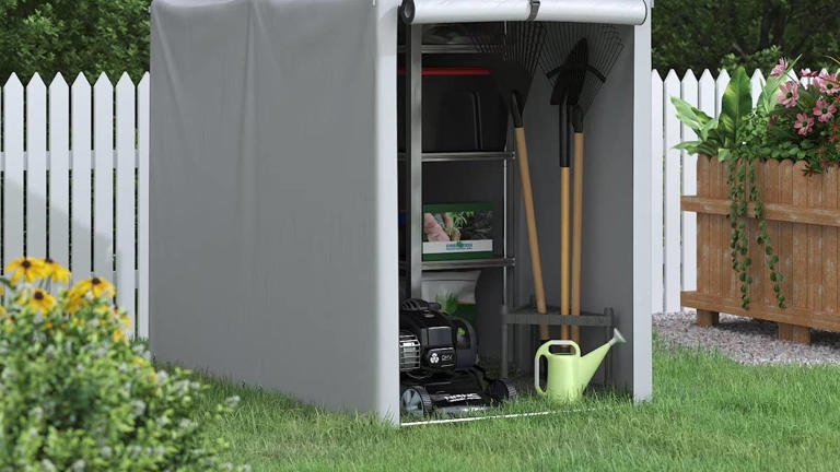 Walmart's $66 outdoor storage shed: Perfect for small yards and spring ...