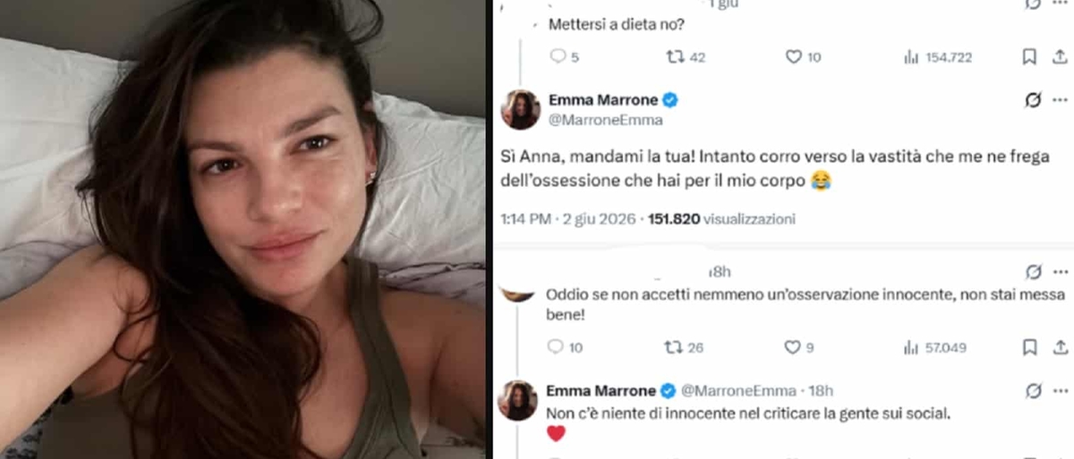 Emma Marrone ancora al centro delle polemiche: "Mettiti a dieta". La ...