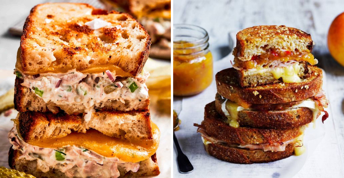 21 toasted sandwich fillings inspired by leftovers in the fridge