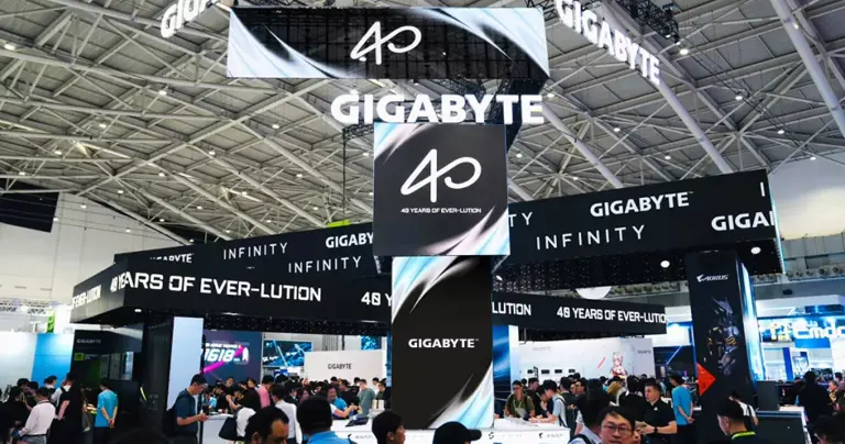 Gigabyte goes big at Computex 2026: RTX 50 Infinity GPUs, 40th ...