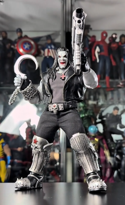 Lobo action figure ASMR experience