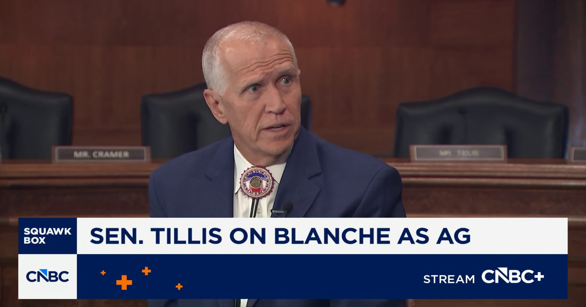 Sen. Tillis: Actions by WH officials are the single greatest threat to ...