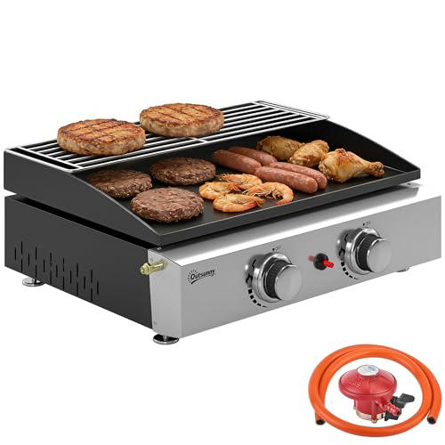 Aldi's tabletop gas grill is a gamechanger for small gardens - and it's ...