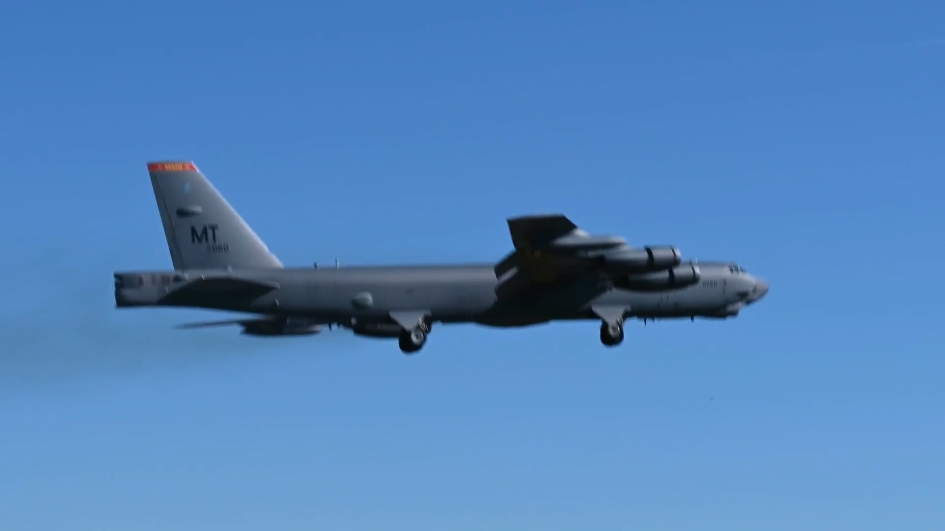 B-52 Stratofortress aircraft mobilized for Middle East operations