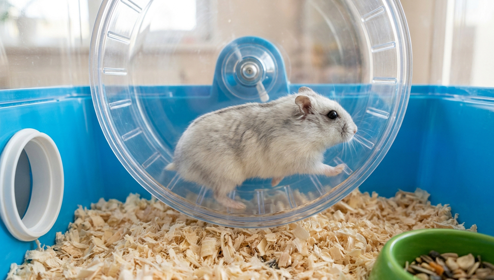 A pet hamster's nighttime routine sparked an invention that actually works