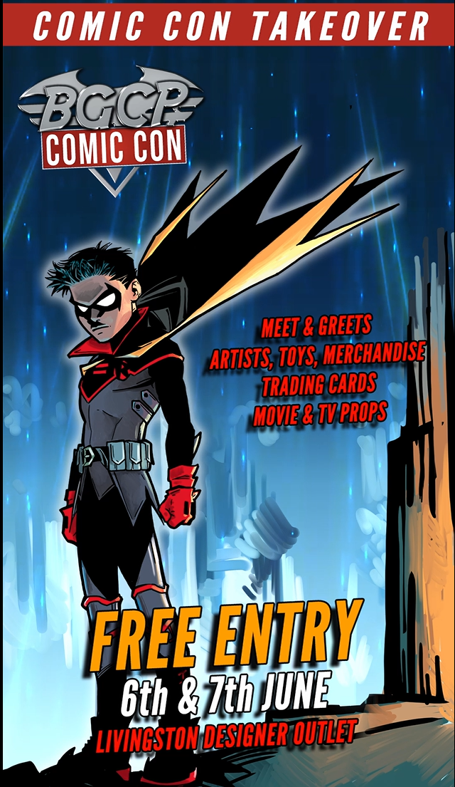 Livingston Designer Outlet transformed into a comic con paradise