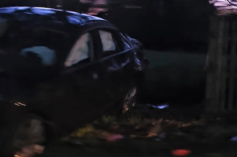 Car crashes and spins onto Sutton Coldfield golf course