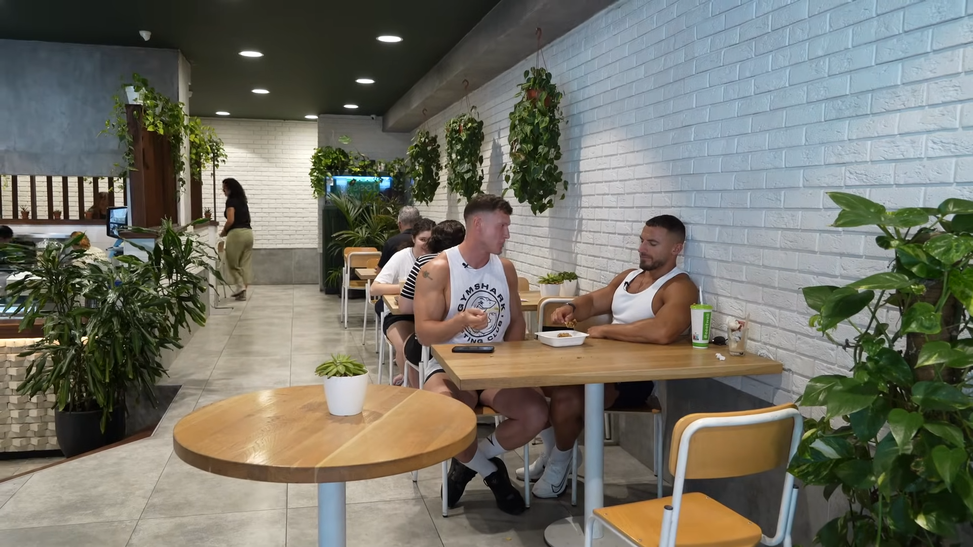 The hardest calorie dense challenge left him sweating