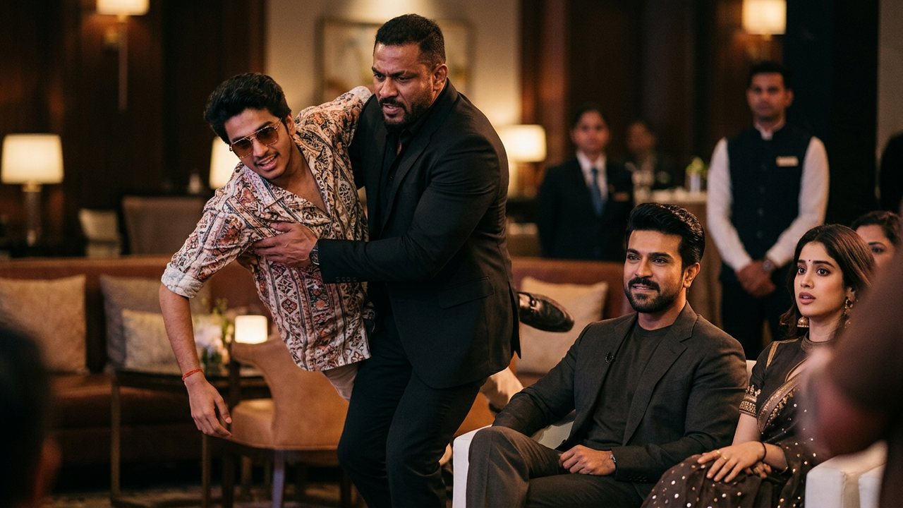 Peddi: Janhvi’s initial response to a fan of Ram Charan breaching ...