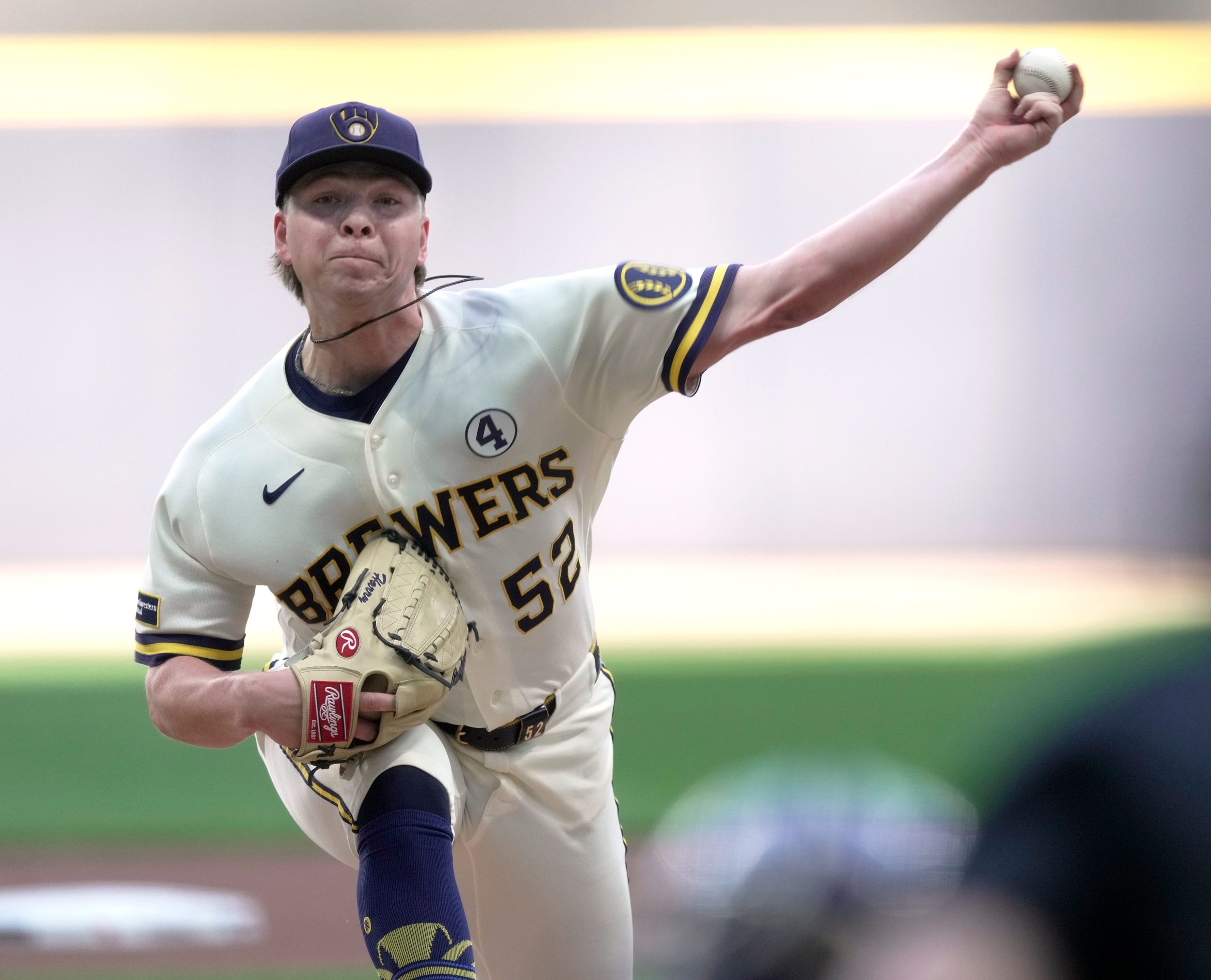 The Brewers have brought out the best in Kyle Harrison