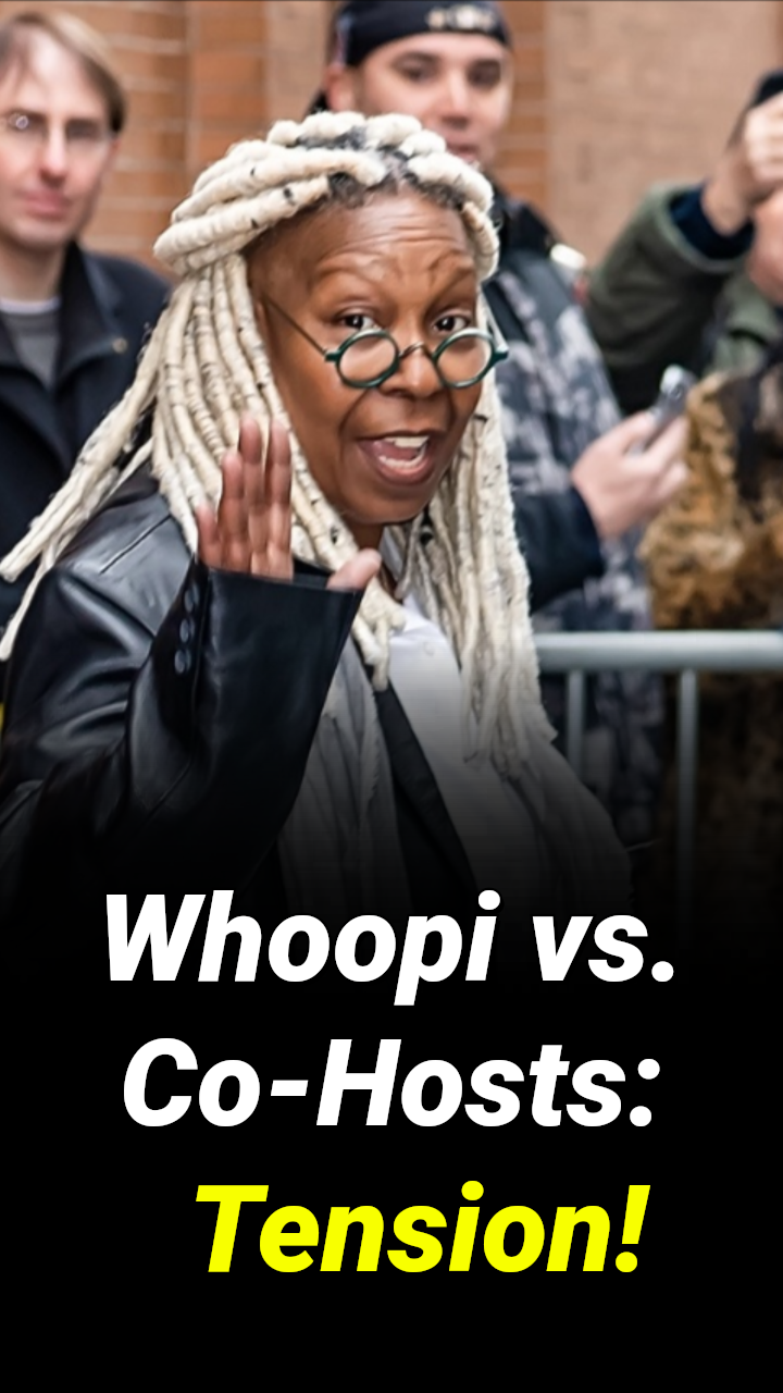 Whoopi Goldberg gets heated as 'The View' co-hosts interrupt her: 'Hush ...