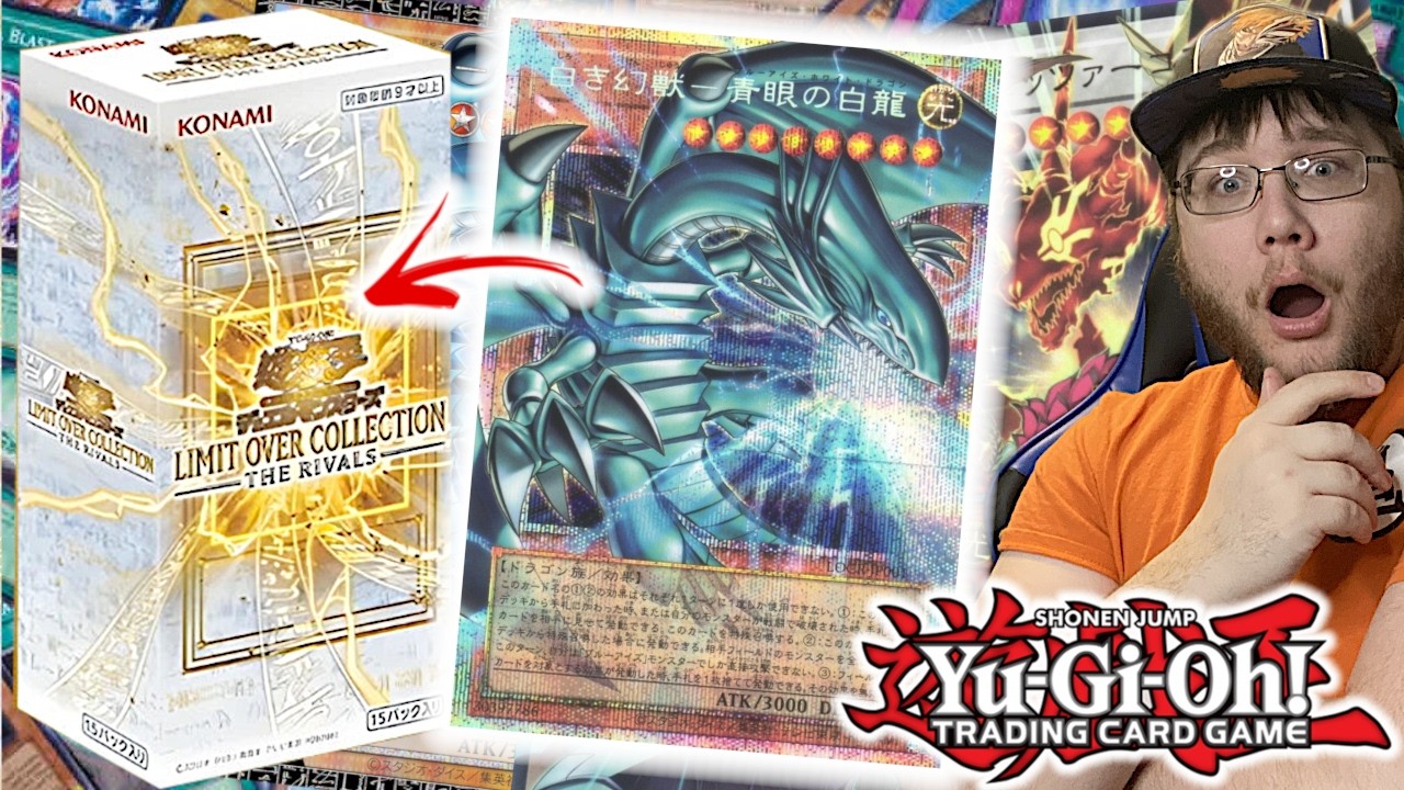 Yu-Gi-Oh Limit Over Collection The Rivals Box Opening