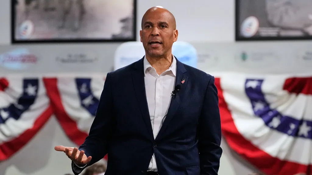 Underdog Republican Justin Murphy to face Cory Booker with negative ...