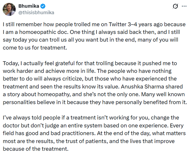 Homeopathy is witchcraft, says liver doc to Anushka Sharma's ...