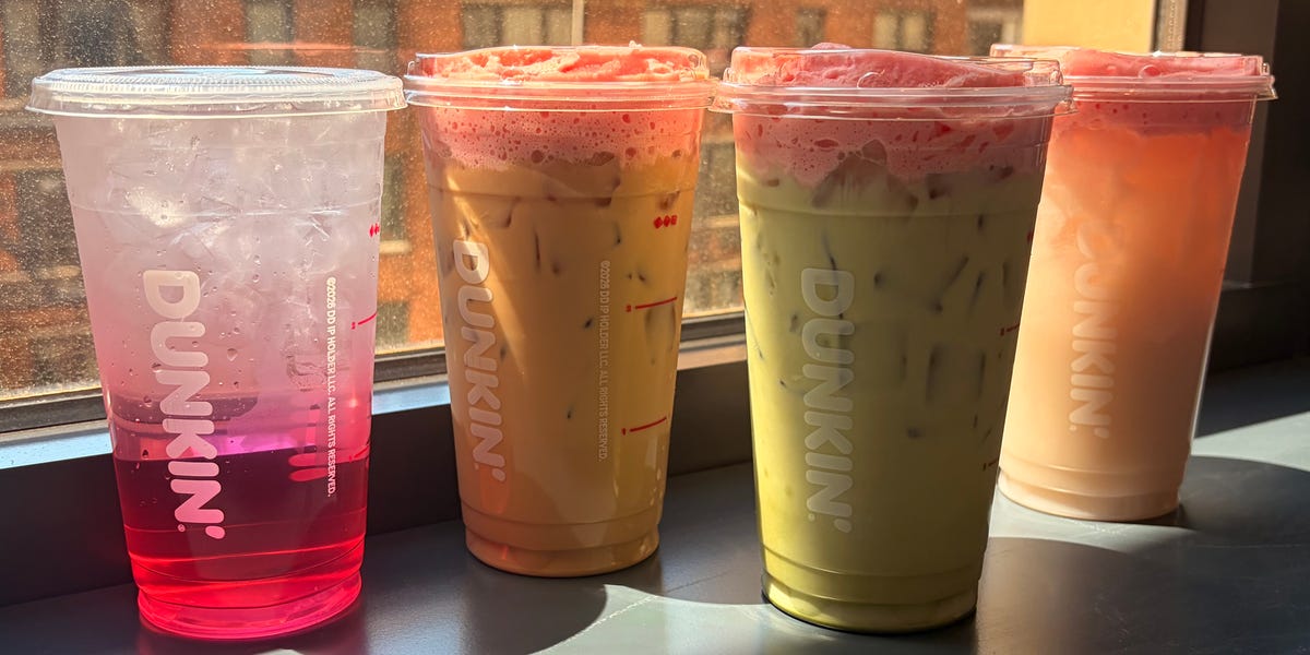 I tried Dunkin’s new Barbie drinks—here’s what I’d order again