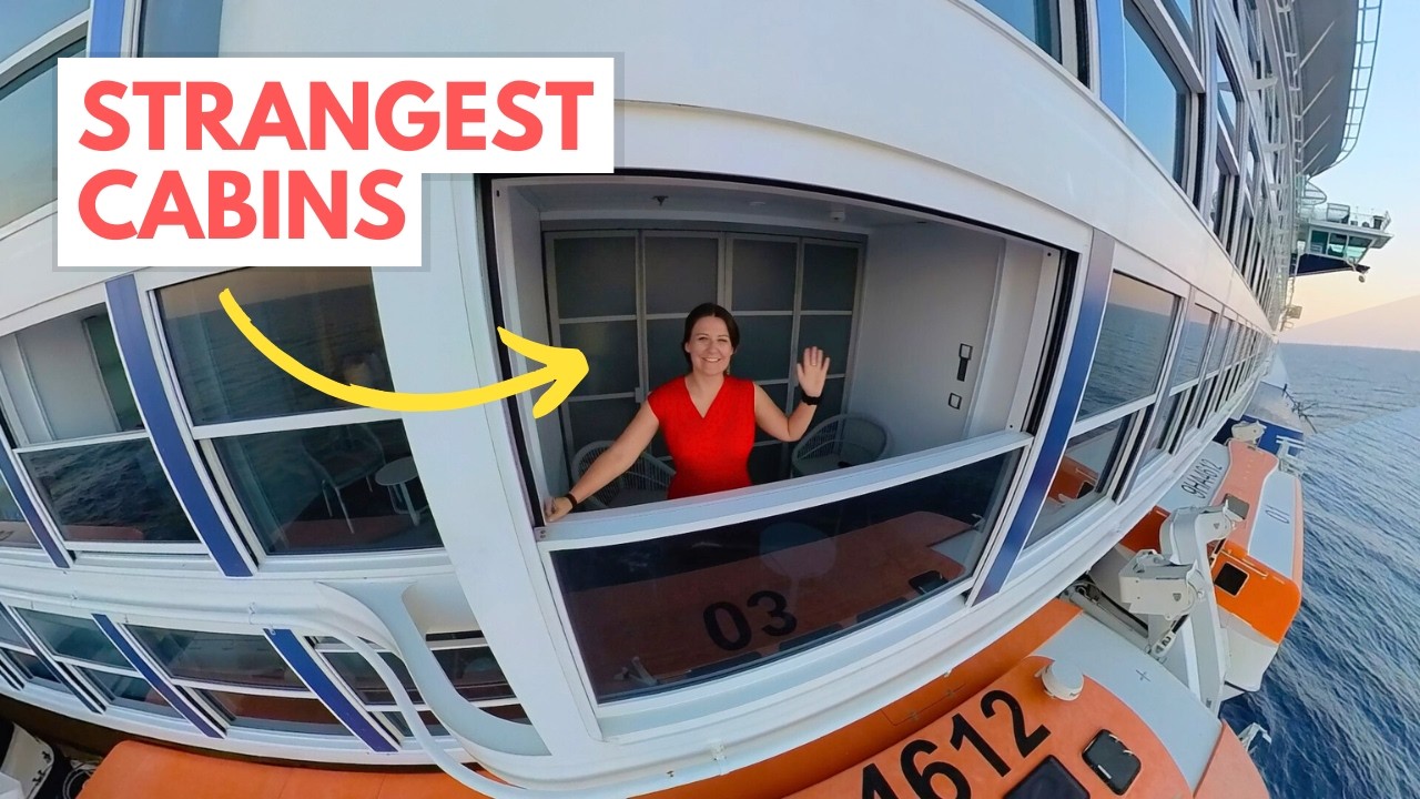 Staying in the weirdest cruise ship cabins