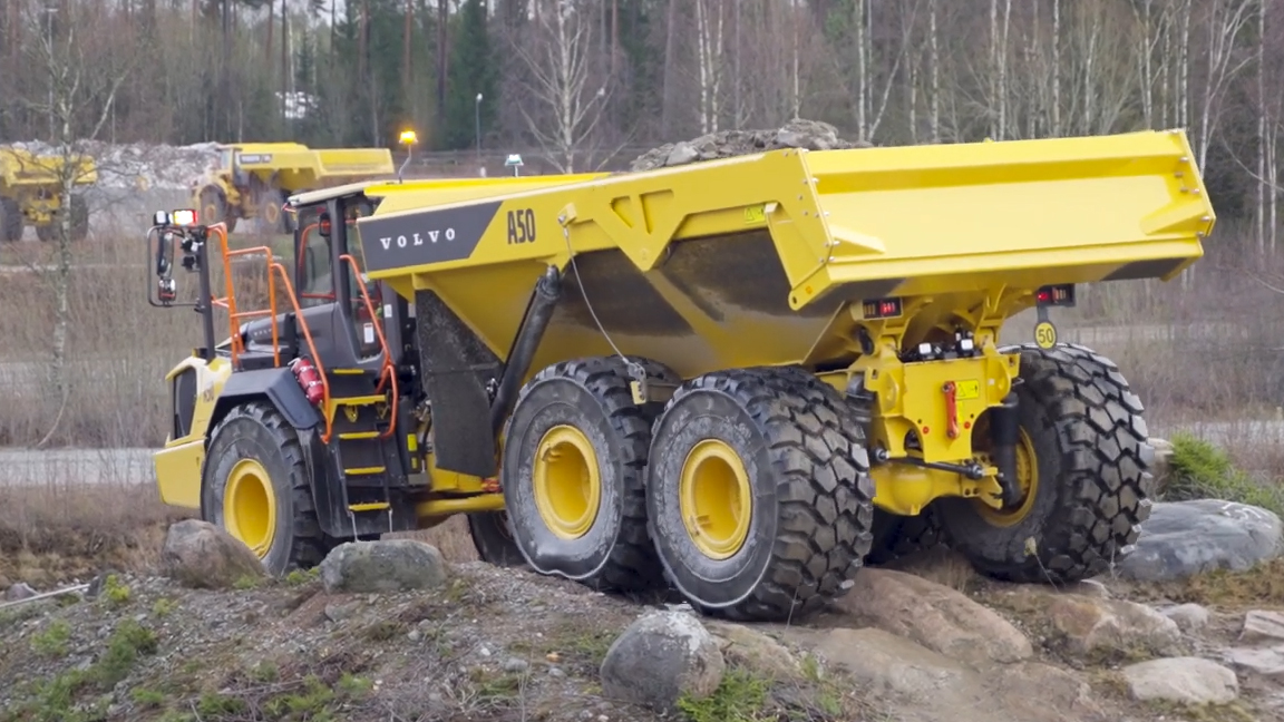 This massive machine moves across terrain that stops most vehicles