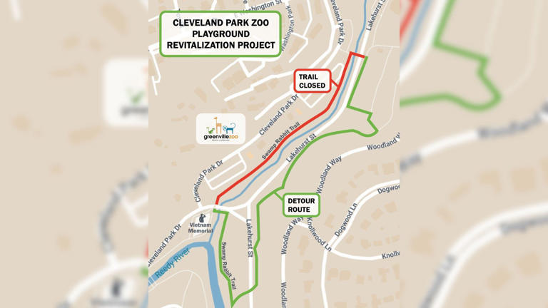 Greenville announces popular park closure for renovation project