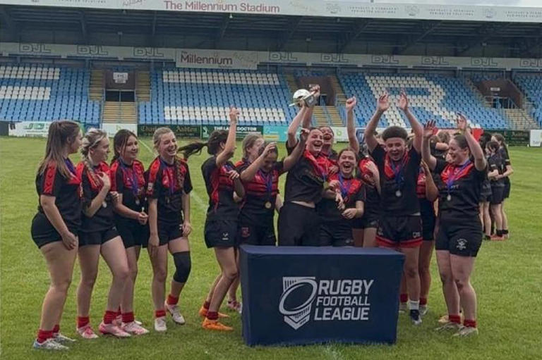 Dewsbury high school celebrates yet more girls' rugby league success