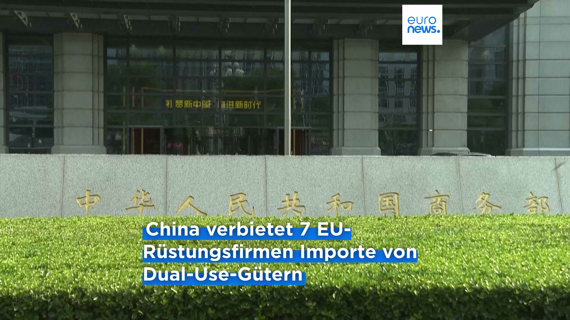 O'Sullivan: China bleibt großes Problem für EU-Sanktionen gegen Russland