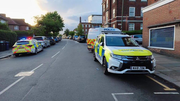 Pram set alight in 'arson' at London flats with young Jewish families