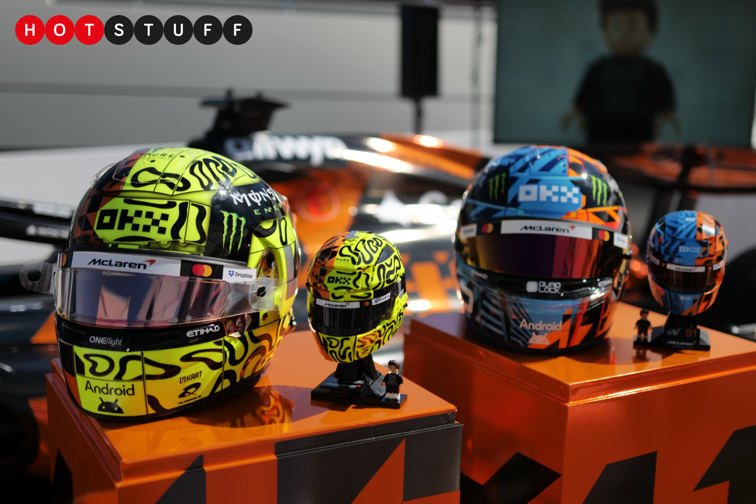 Lego is celebrating McLaren’s dream team with two new helmet sets ...