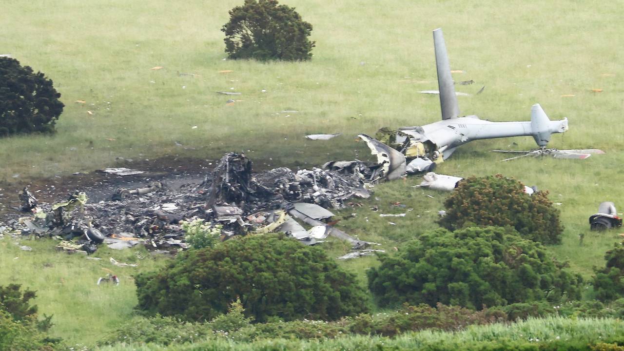 Three members of Royal Navy die in tragic helicopter crash