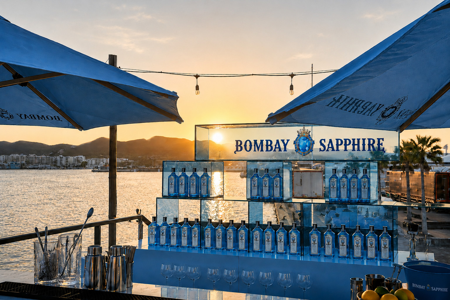 Sun, sea & sapphire: Inside Bombay Sapphire's Ibiza showcase with E1