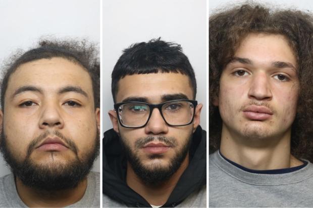 Faces of three men jailed for major class A drug operation revealed
